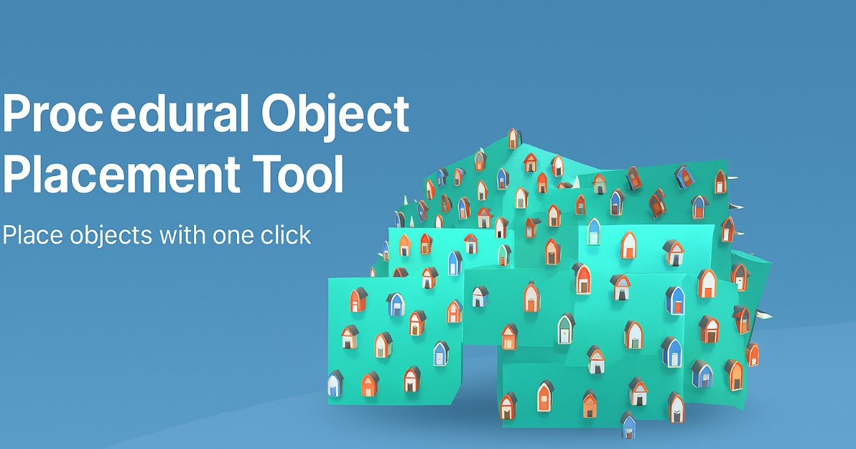 Procedural Object Placement - Runtime | Level Design | Unity Asset Store