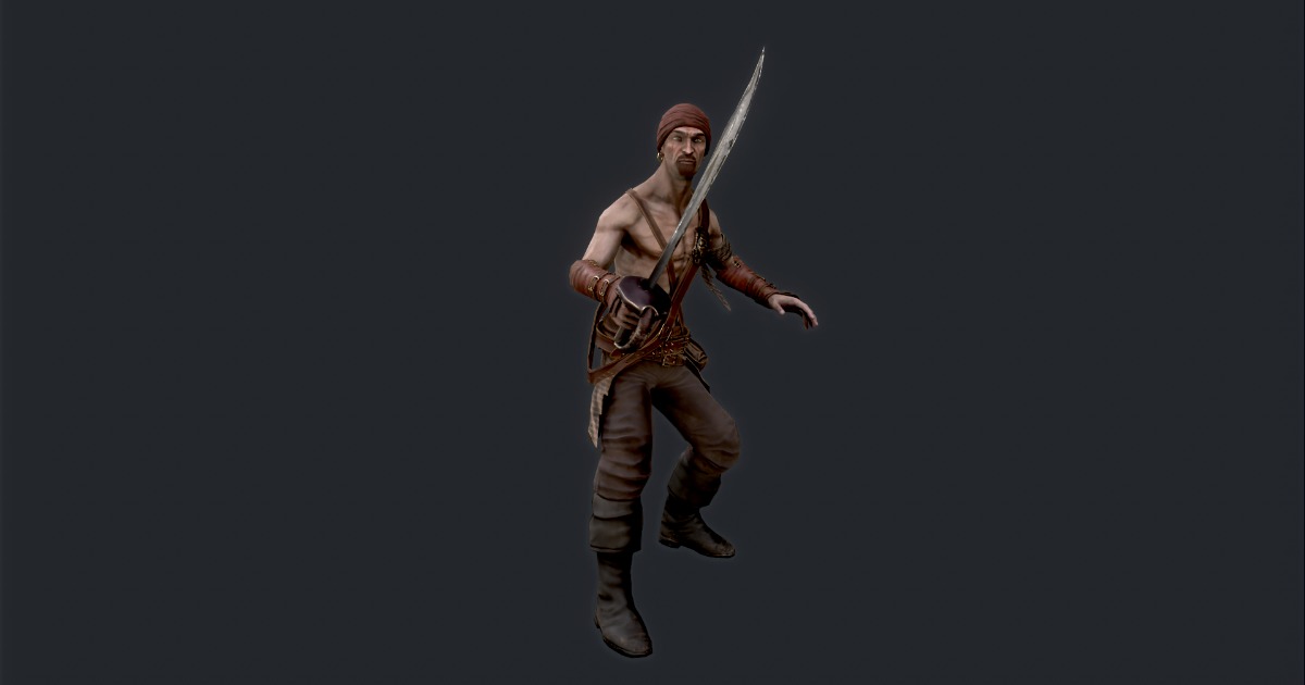 Pirate 1 | 3D Humanoids | Unity Asset Store