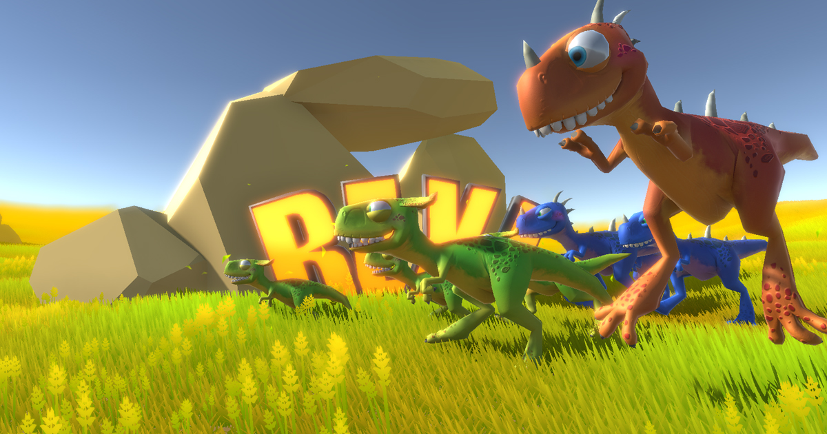 Rexi - stylised T-Rex 3D model | 3D | Unity Asset Store