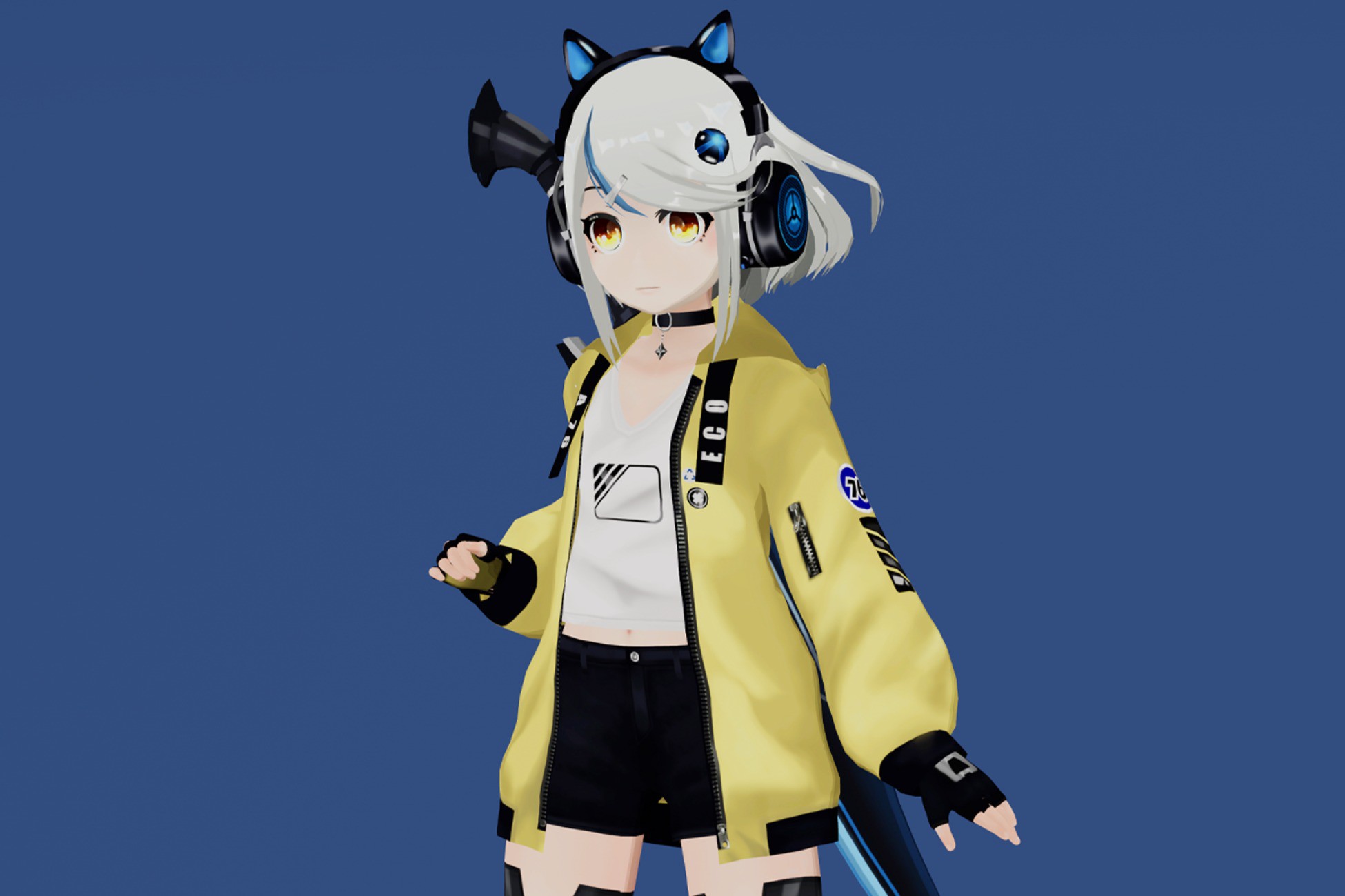 Anime Girl EcoA76 | Characters | Unity Asset Store
