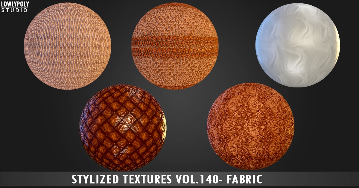 Fabric Vol.140 - Stylized Textures | 2D Fabric | Unity Asset Store