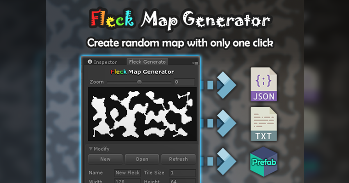 Fleck Map Generator | Random Level Creater | Level Design | Unity Asset ...