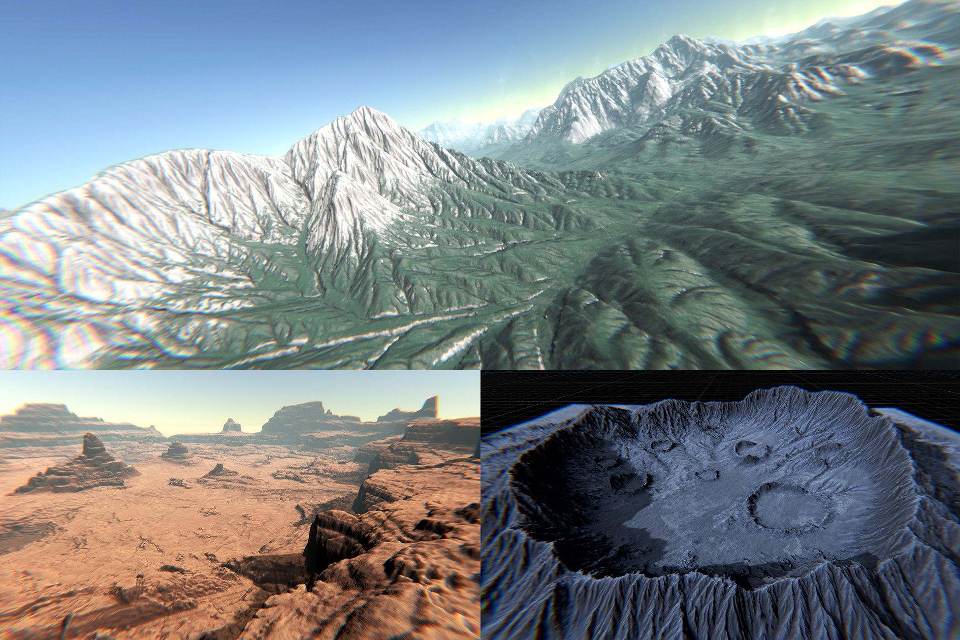 3D Realistic Terrain Vol 1 | 3D Landscapes | Unity Asset Store