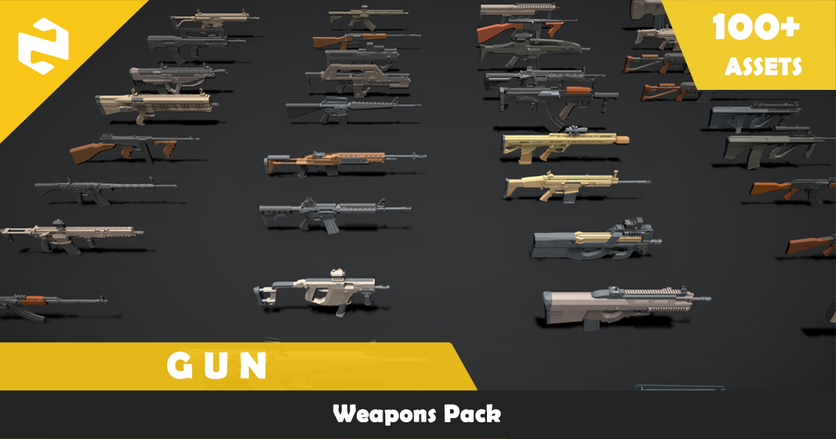 Weapons Pack - Guns | 3D Guns | Unity Asset Store