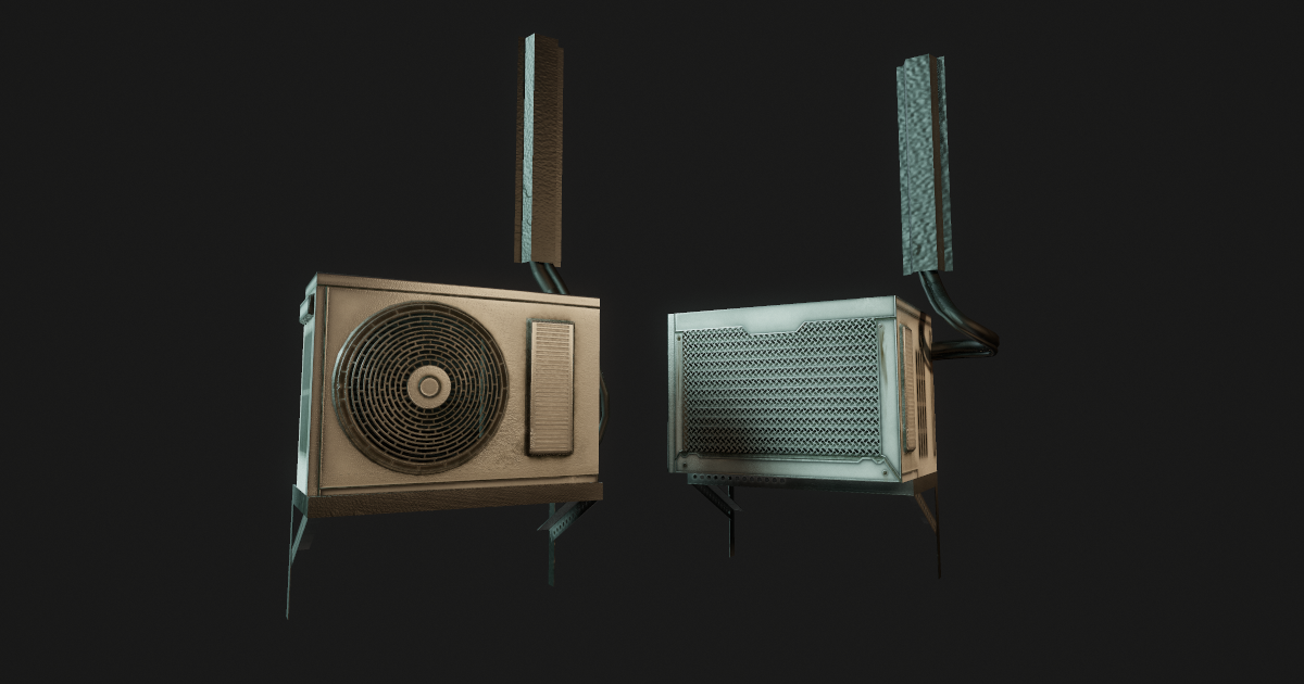 Air Condition Units | 3D Props | Unity Asset Store