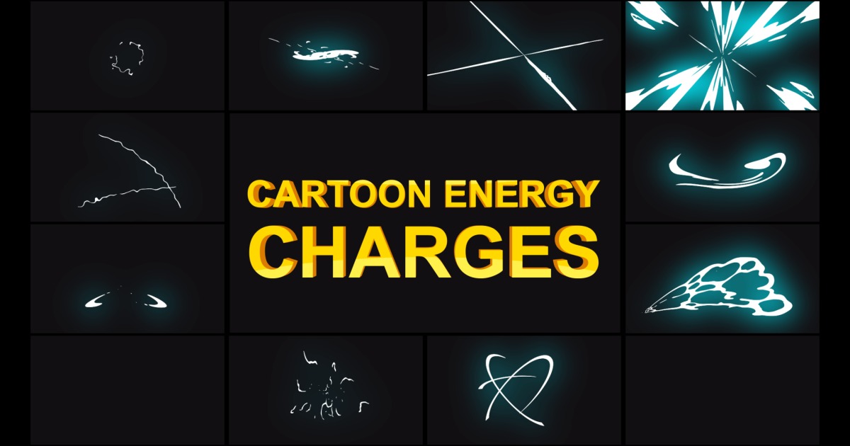 Cartoon Energy Charges | Fire & Explosions | Unity Asset Store
