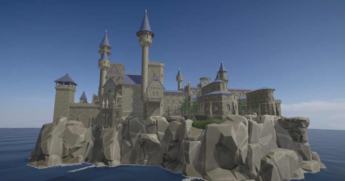 Stylish Castle Collection | 3D Fantasy | Unity Asset Store