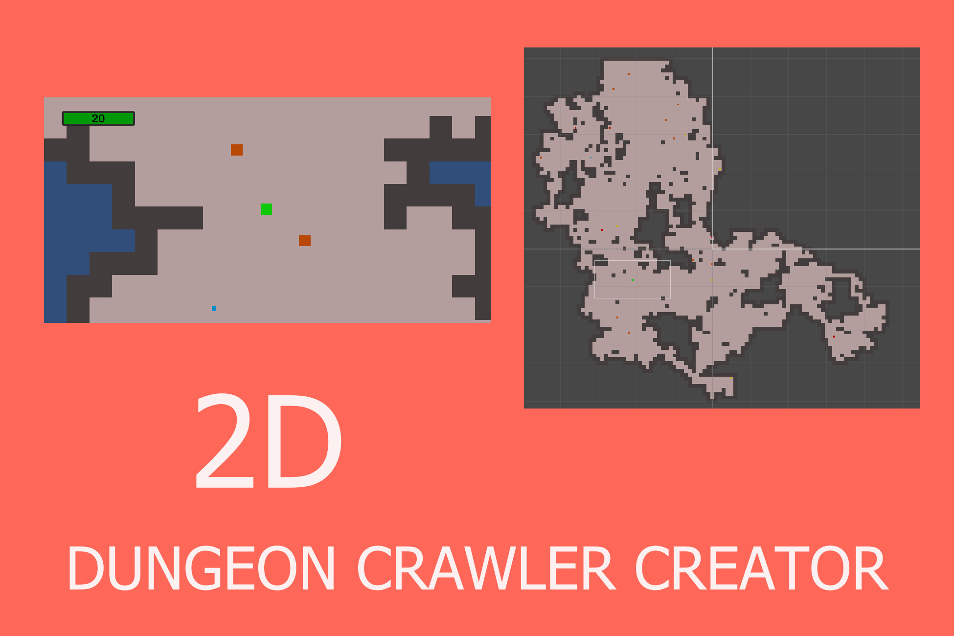 2D Dungeon Crawler Creator | 행동 AI | Unity Asset Store