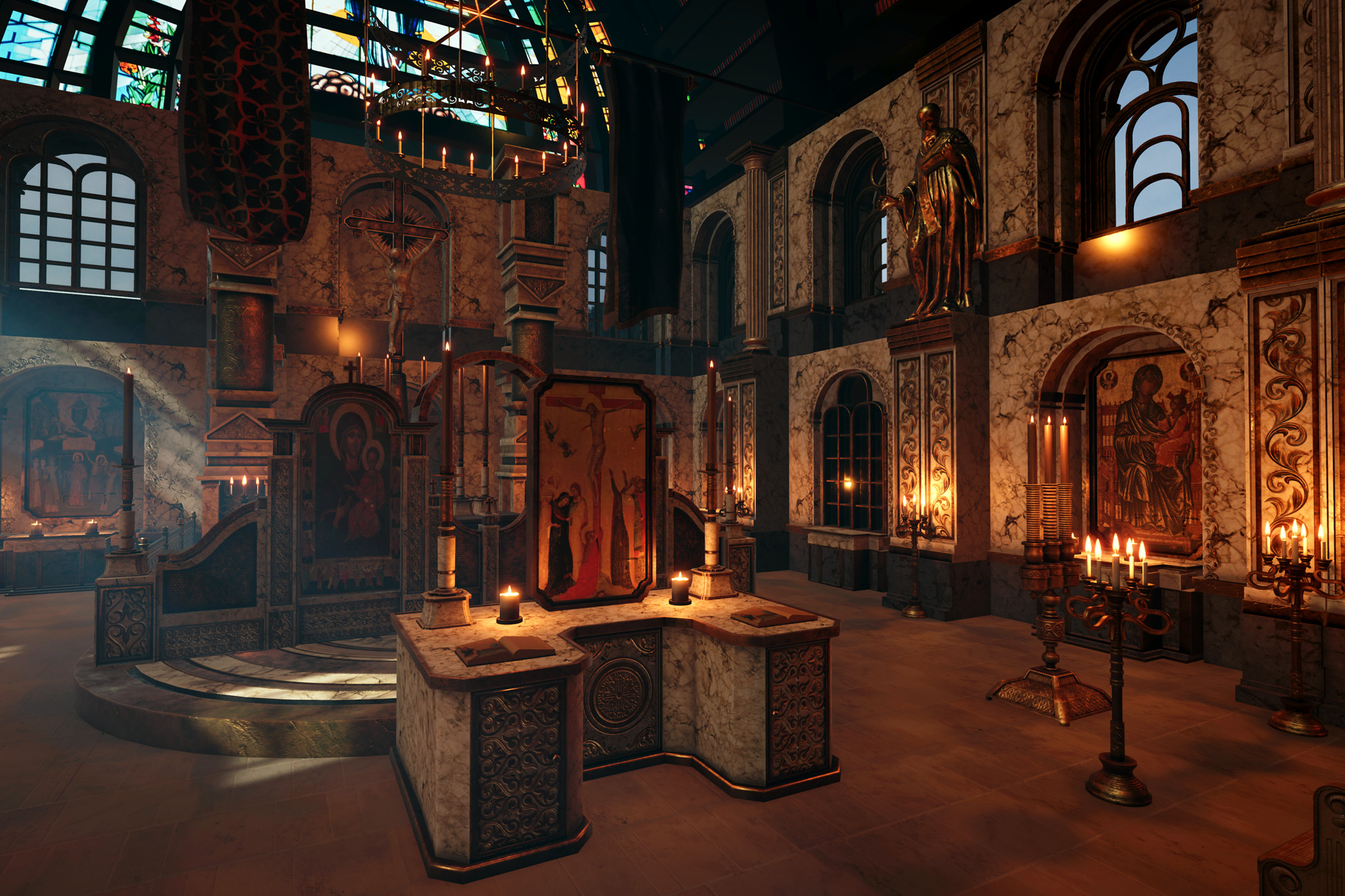 Cathedral 3. (URP) | 3D Historic | Unity Asset Store