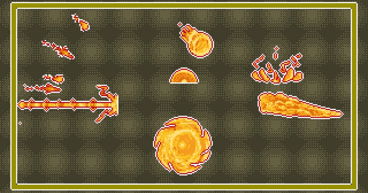 RPG Essentials-Pixel Fire 2D VFX | VFX | Unity Asset Store