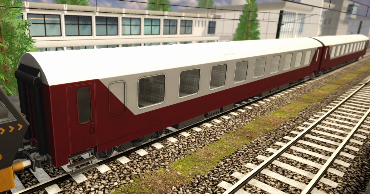 Train Car 12 - Passenger 01 | 3D Land | Unity Asset Store