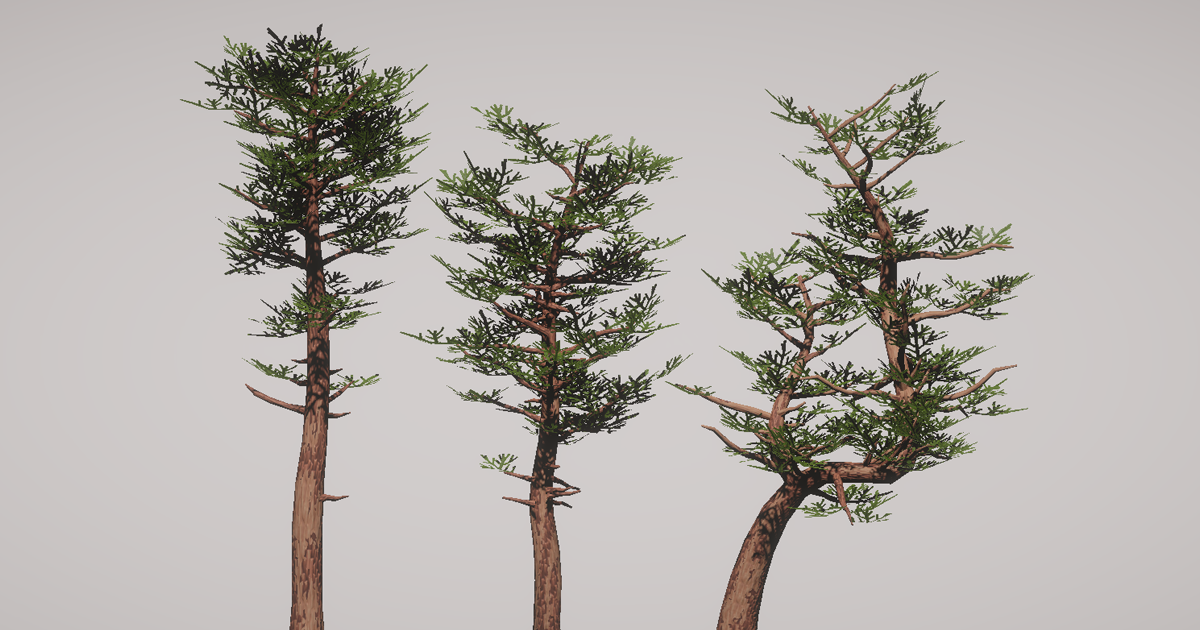 Stylised Pine Trees | 3D Vegetation | Unity Asset Store