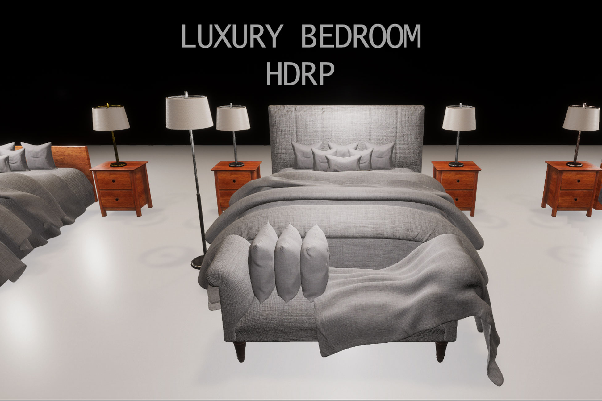 Luxury Bedroom HDRP | 3D Interior | Unity Asset Store