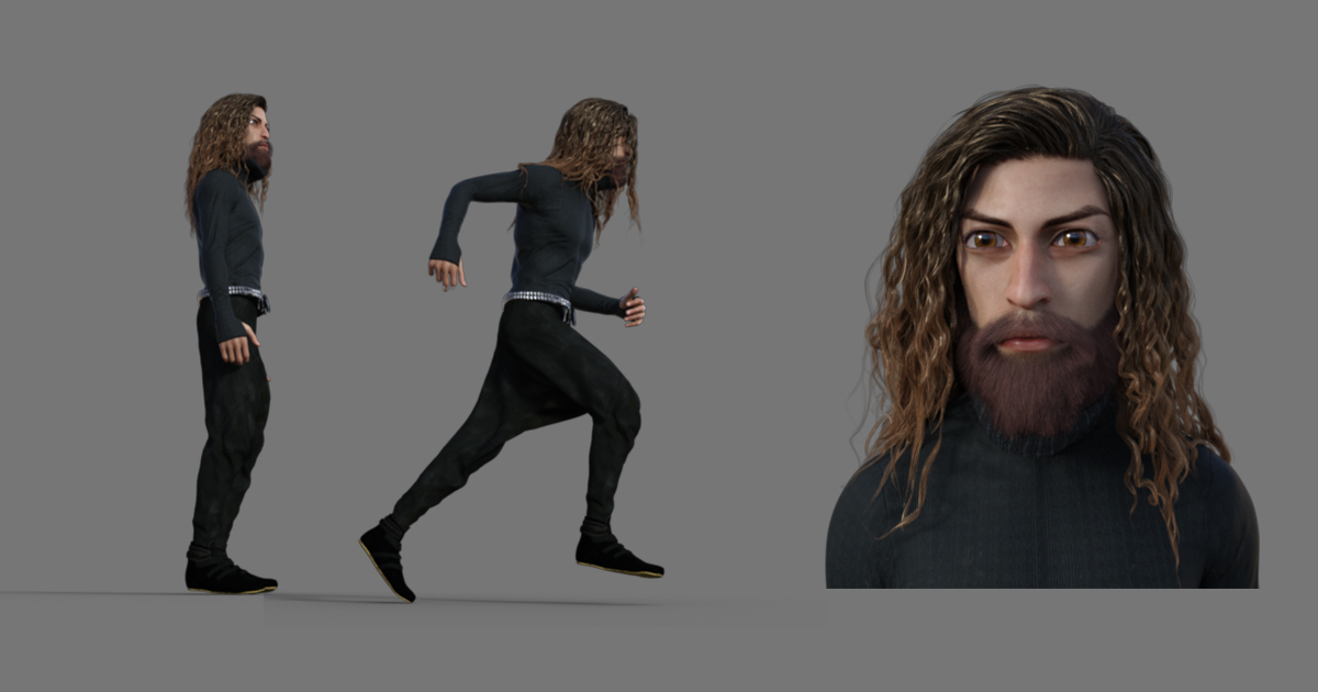 Realistic 2D characters - Byron | 2D Characters | Unity Asset Store