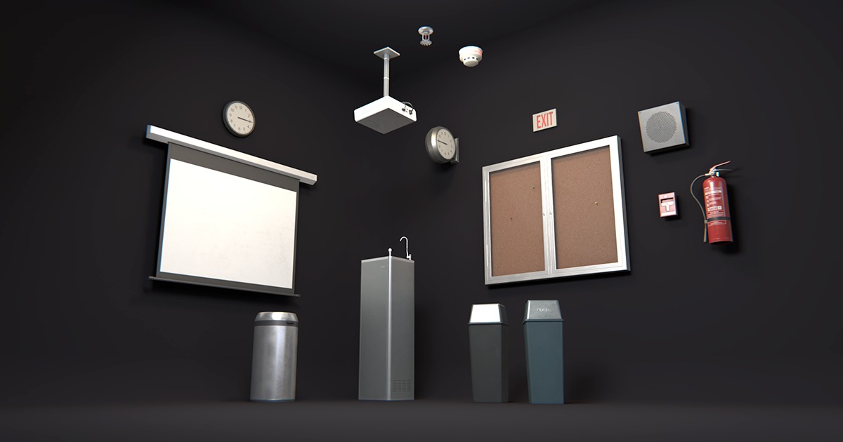 Commercial Area Props | 3D Interior | Unity Asset Store