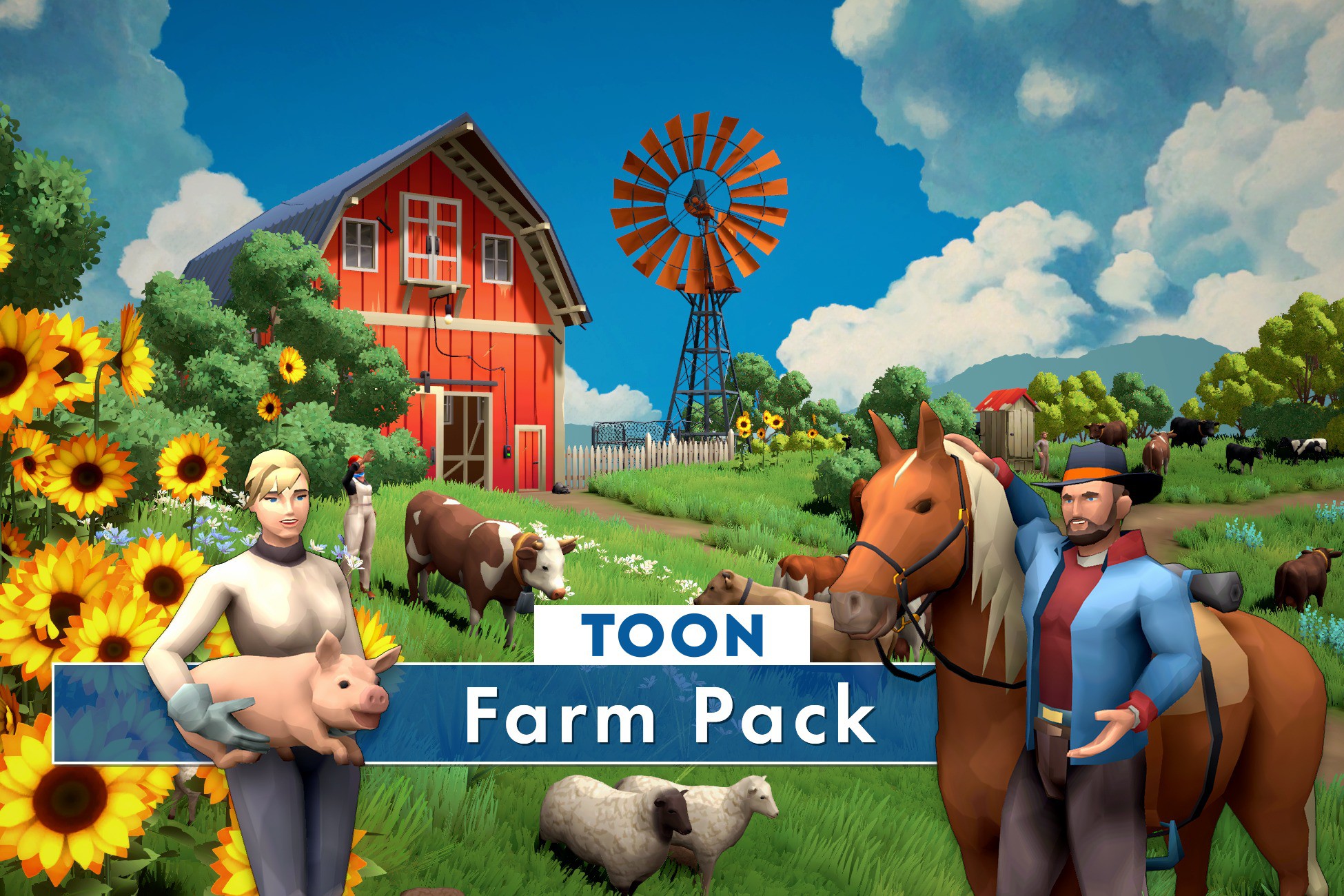 Toon Farm Pack | 3D Industrial | Unity Asset Store