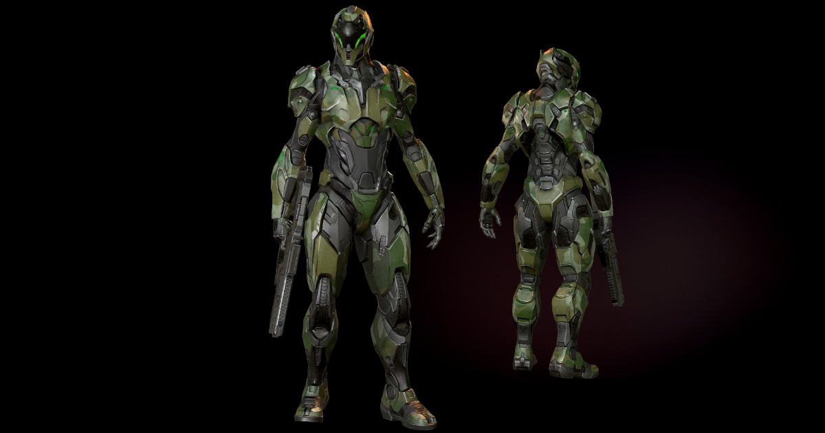 Sci_Fi_Cyborg_10 | Characters | Unity Asset Store