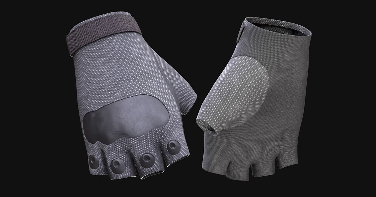 18 Gloves - Male/Female - Rigged Humanoid Skeleton | 3D Characters ...