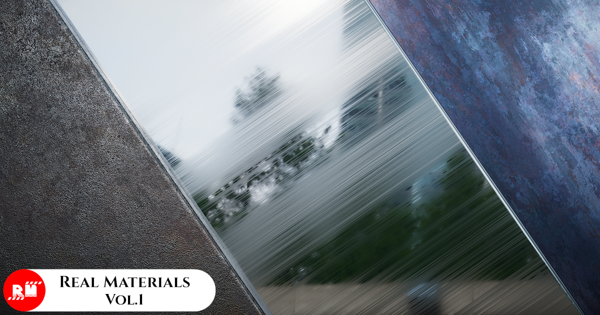 Real Materials Vol.1 - Steel | 2D Metals | Unity Asset Store