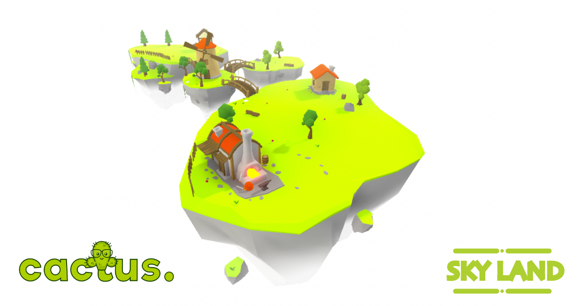 Low Poly - Sky Land 3D | 3D Fantasy | Unity Asset Store