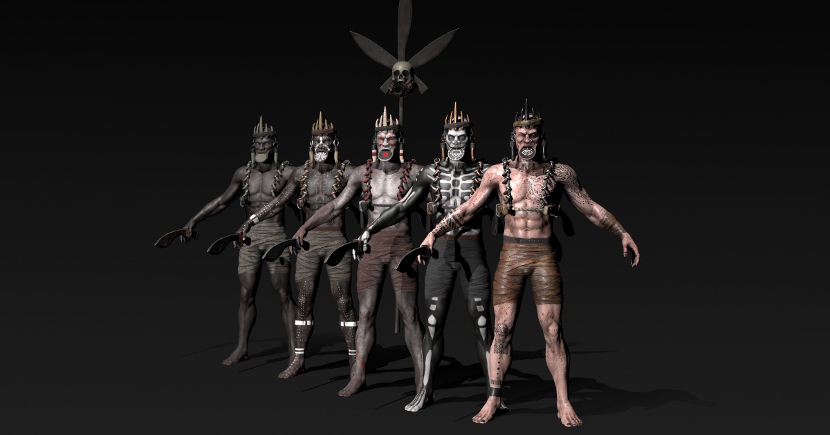 Gangster Mursi | 3D Characters | Unity Asset Store