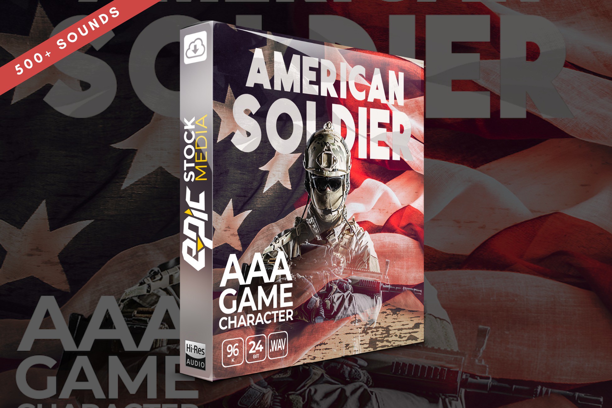 AAA Game Character American Soldier - Male | 음향 효과음 | Unity Asset Store