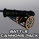 Fantasy Battle Cannons Pack