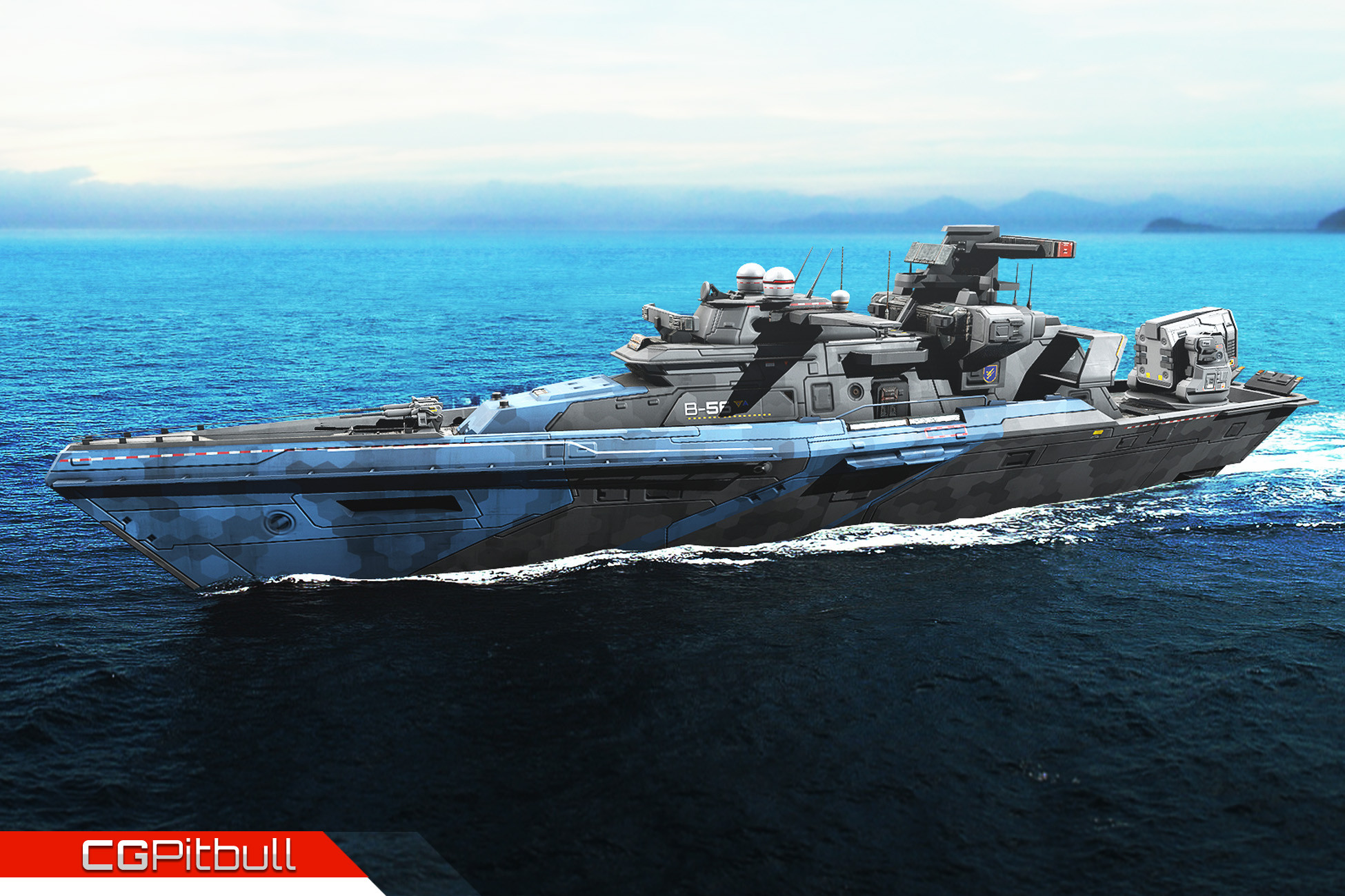 WARSHIPS - Patrol Boat | 3D 해상 | Unity Asset Store