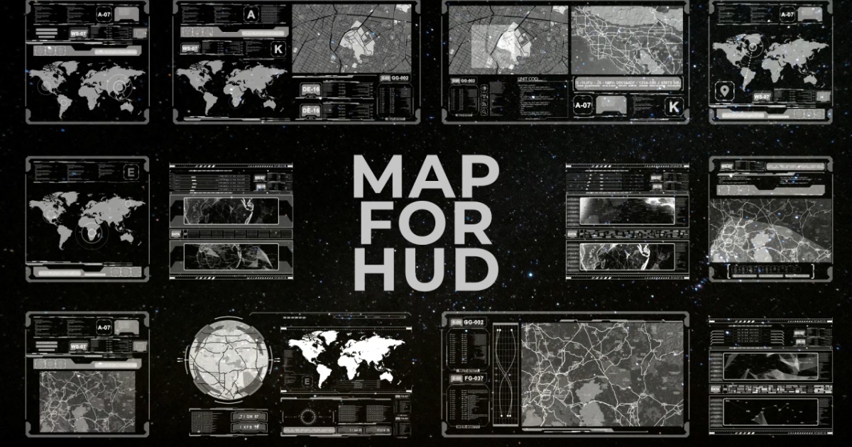 Map for HUD | 2D テクスチャ＆マテリアル | Unity Asset Store