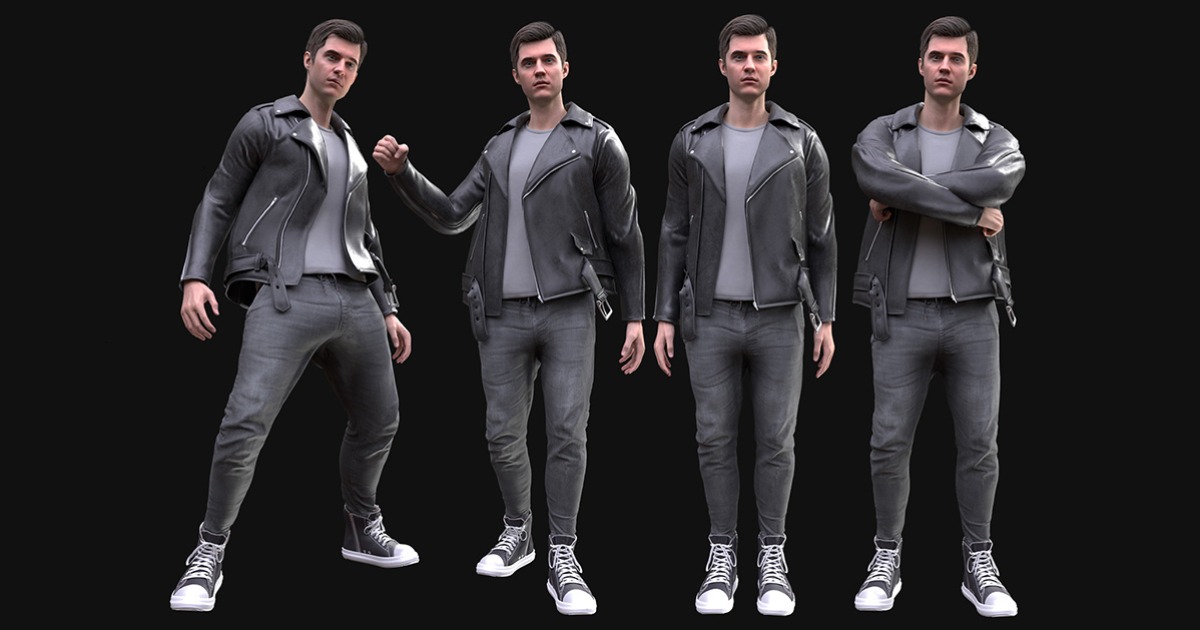 Man - Casual Outfit 7 | 3D Characters | Unity Asset Store