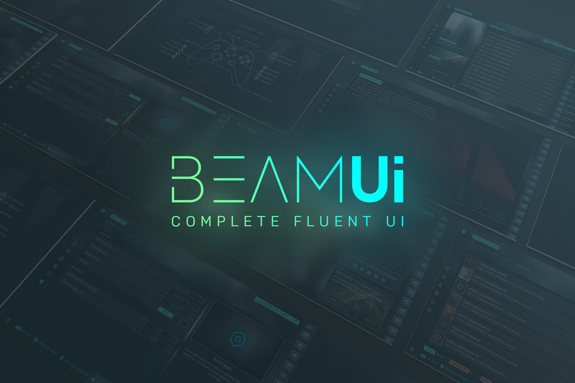 Beam Complete Fluent Ui By Michsky