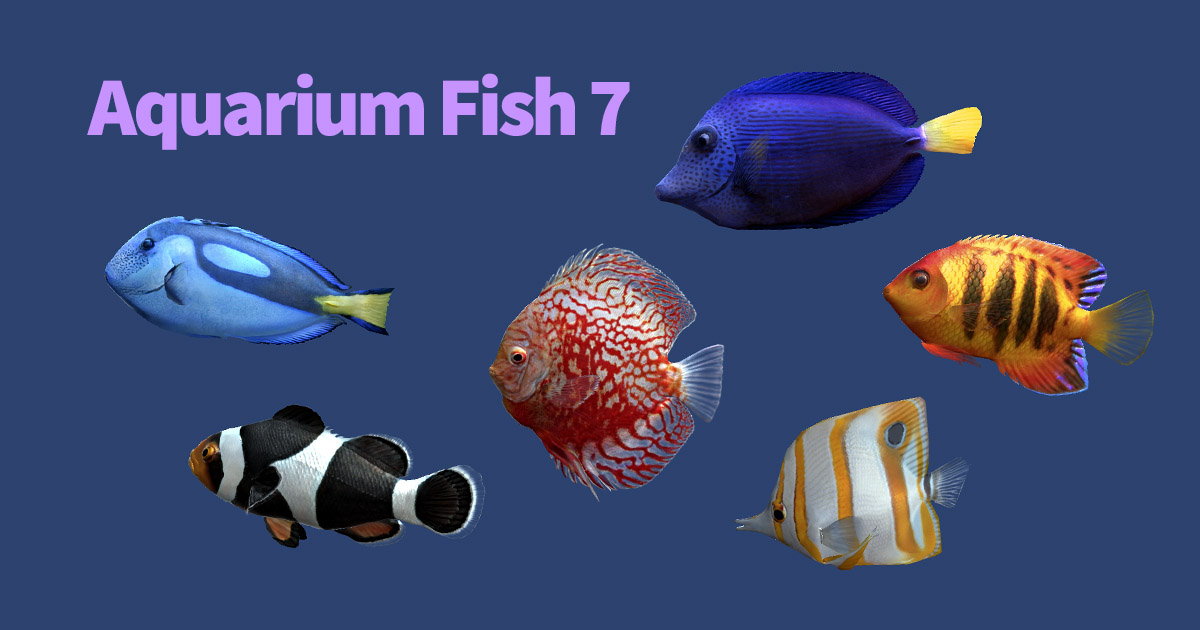 Aquarium Fish 7 | Characters | Unity Asset Store