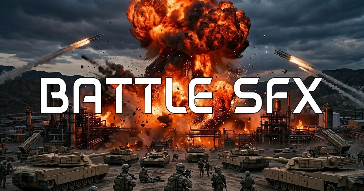 SFX Explosions, Bullet hits, Gunshots, Rockets | Weapons Sound FX ...