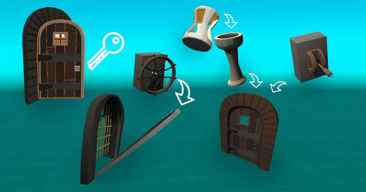 Interactive Physical Door Pack | Physics | Unity Asset Store
