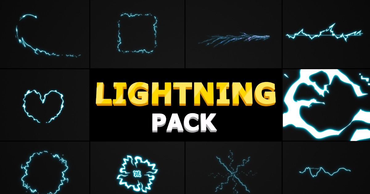 Lightning Pack 15.3 | 2D Textures & Materials | Unity Asset Store