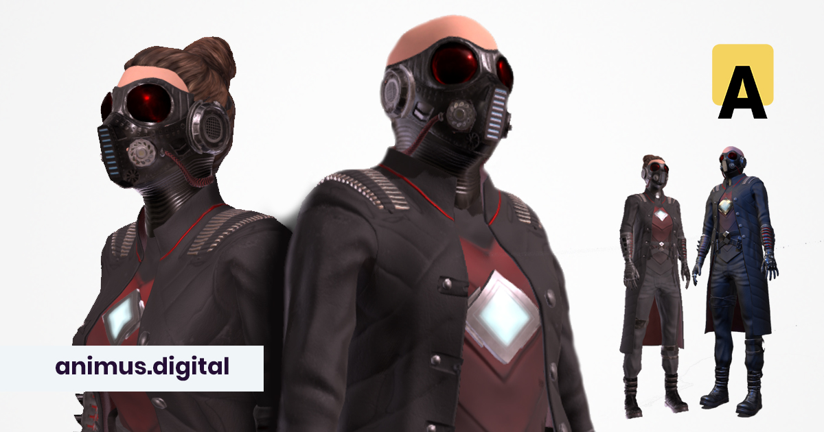 Sci-fi suit AC-1 modular pack | Props | Unity Asset Store
