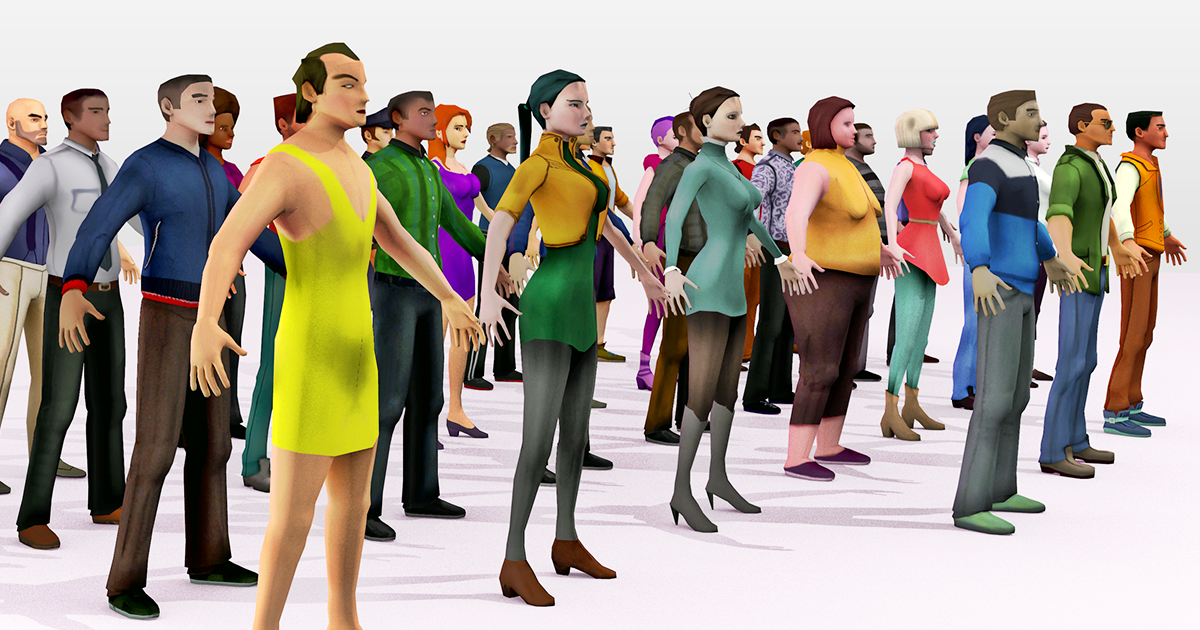 Handpainted Characters Pack | 3D | Unity Asset Store