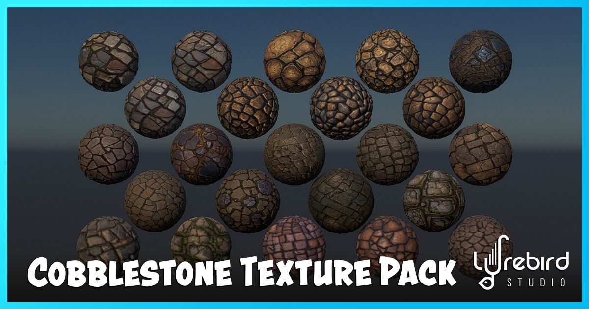 Cobblestone Texture Pack | 2D Stone | Unity Asset Store