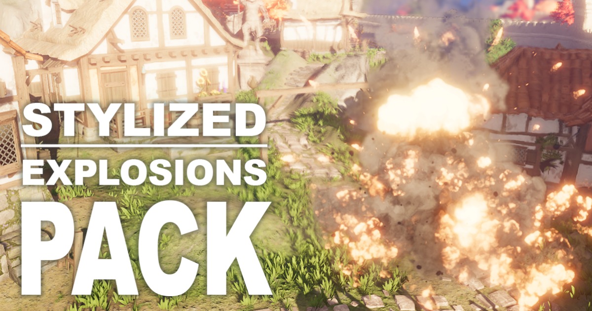 Stylized Explosion Pack | 불 & 폭발 | Unity Asset Store
