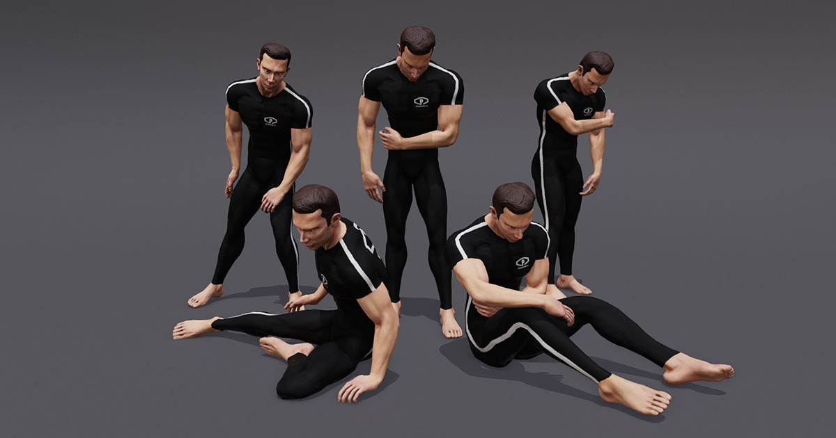 ANIMSET: INJURED | 3D Animations | Unity Asset Store