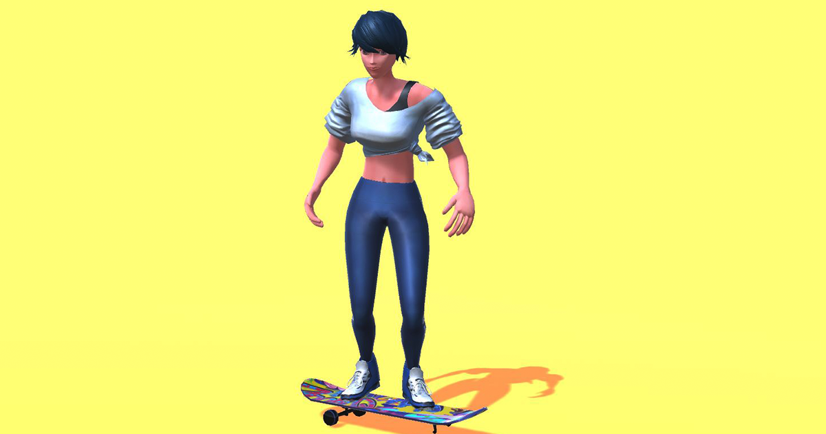 SkateBoard Avatars Actions SA | 3D Animations | Unity Asset Store