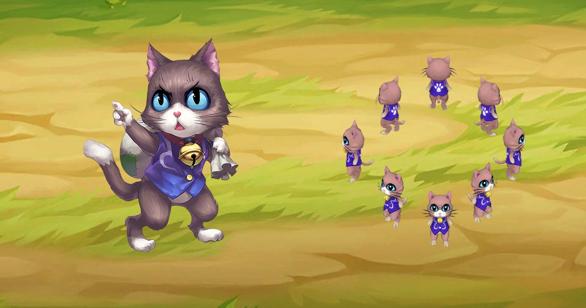 Fantasy monster: Kitty | 2D Characters | Unity Asset Store