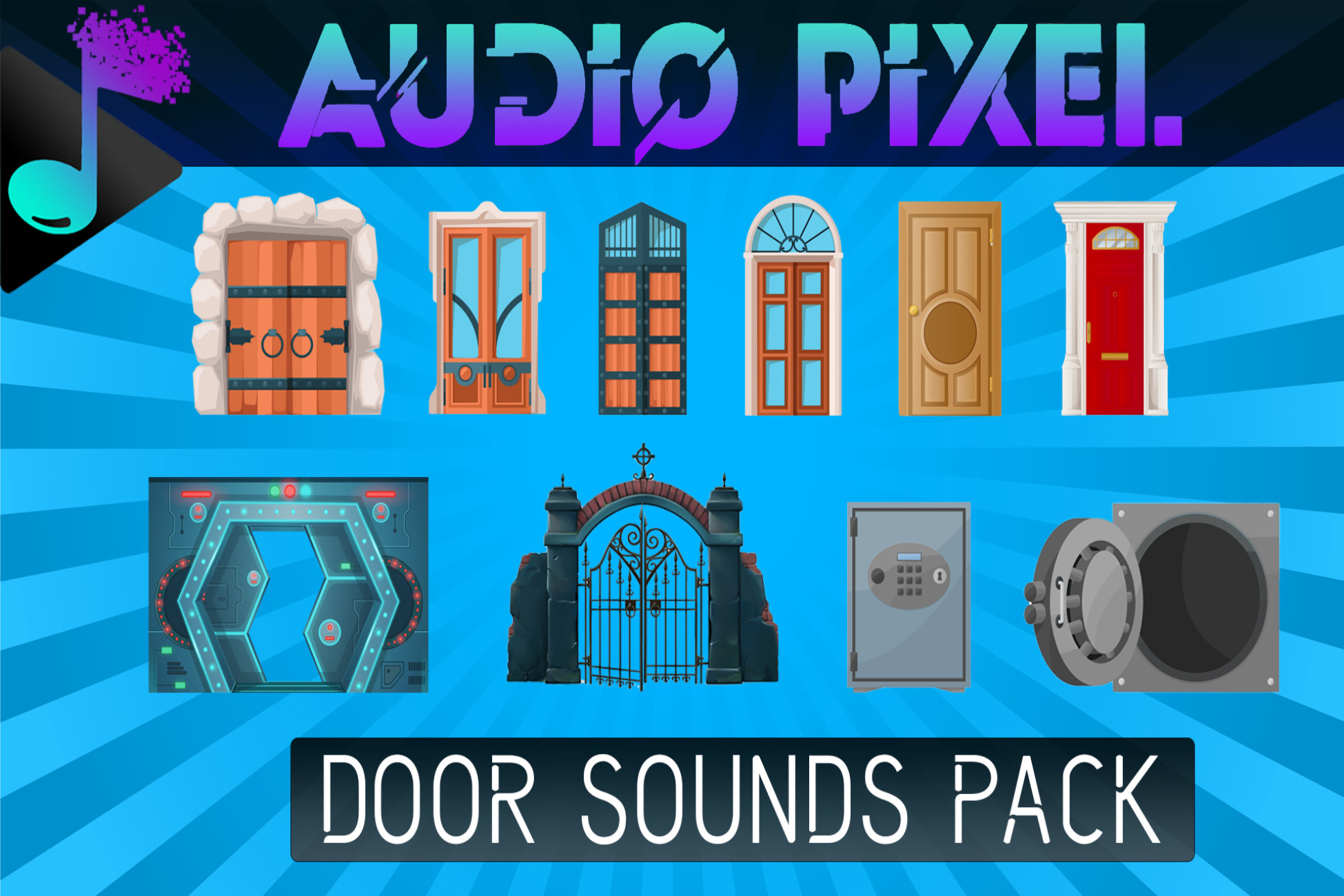 Doors Sounds Pack | Foley Sound FX | Unity Asset Store