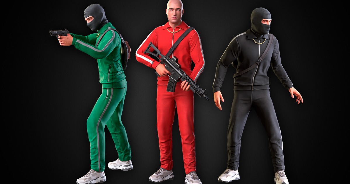 Bandit Sport | Characters | Unity Asset Store