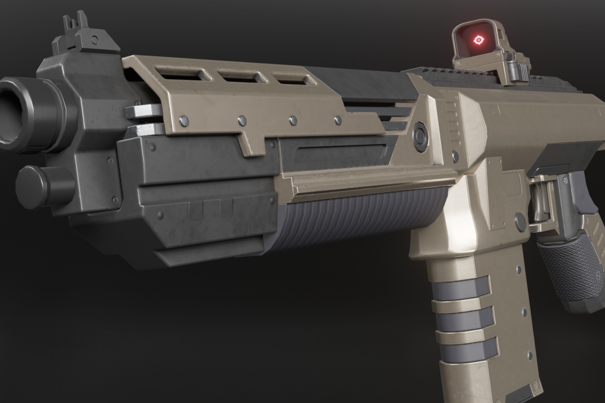 Artemis Militia Tactical Assault Rifle | 3D Guns | Unity Asset Store