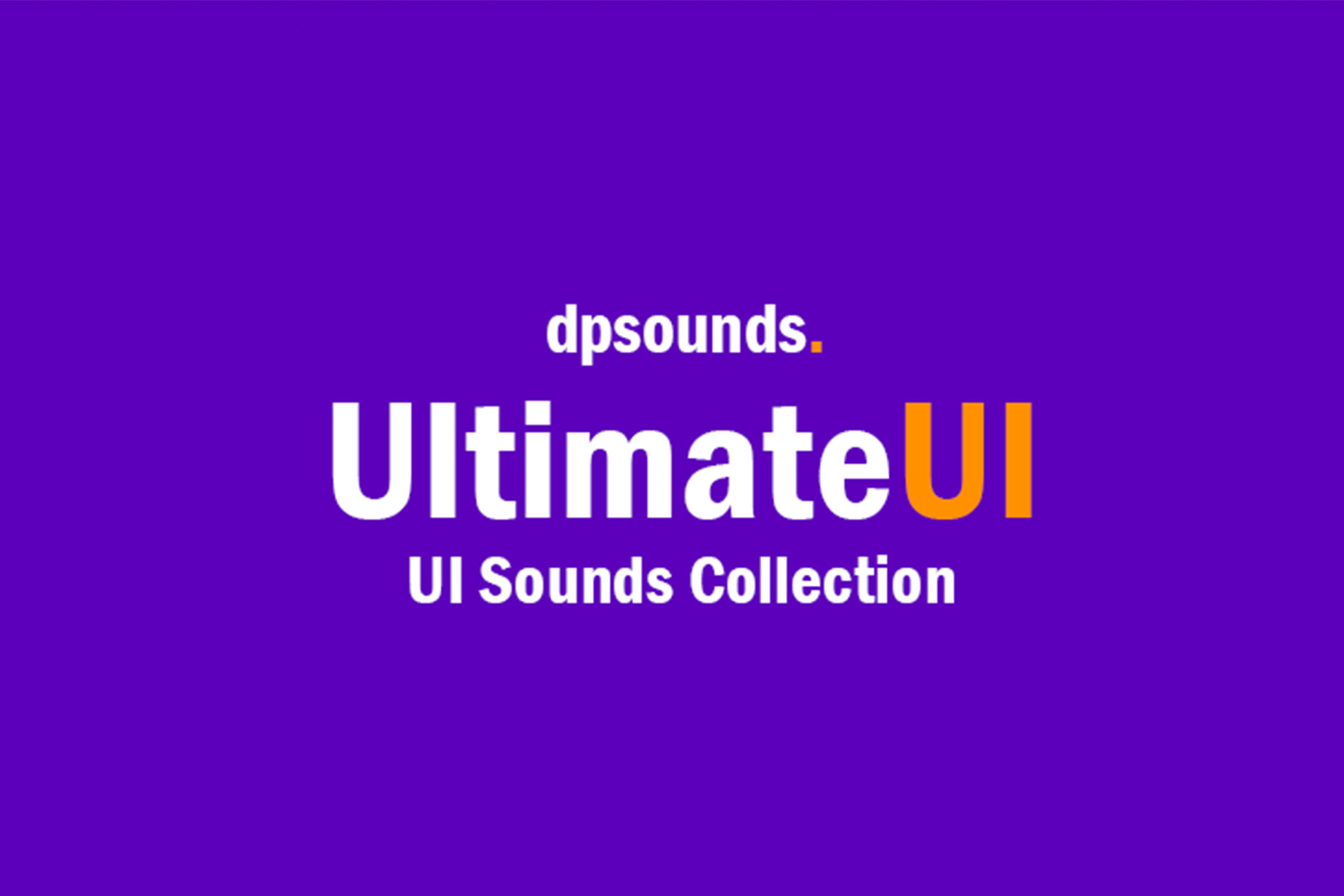 UltimateUI Sounds Collection | オーディオ 効果音 | Unity Asset Store