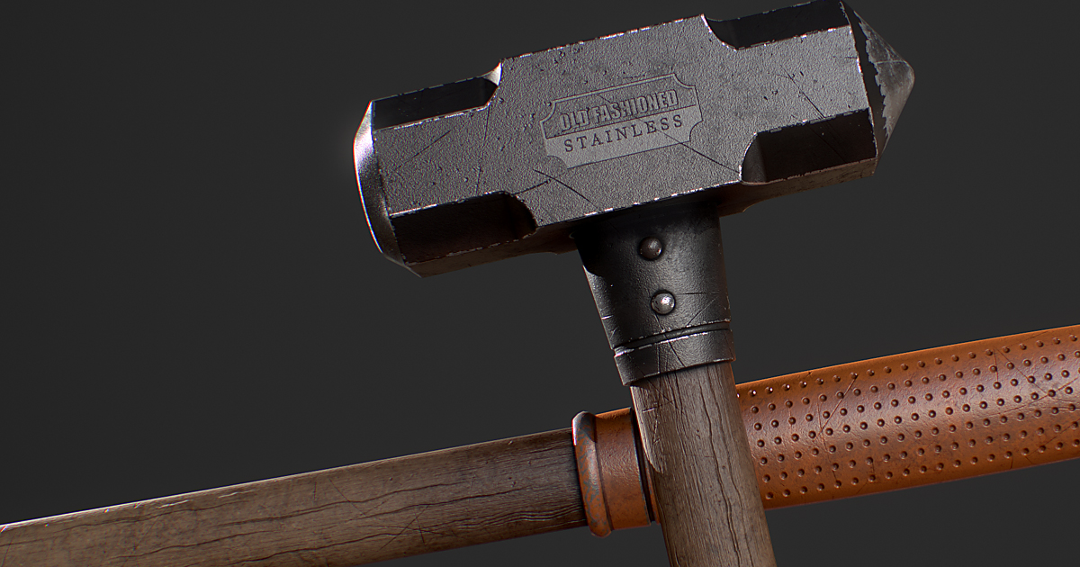 Sledge Hammer | First / Third Person | 3D Weapons | Unity Asset Store