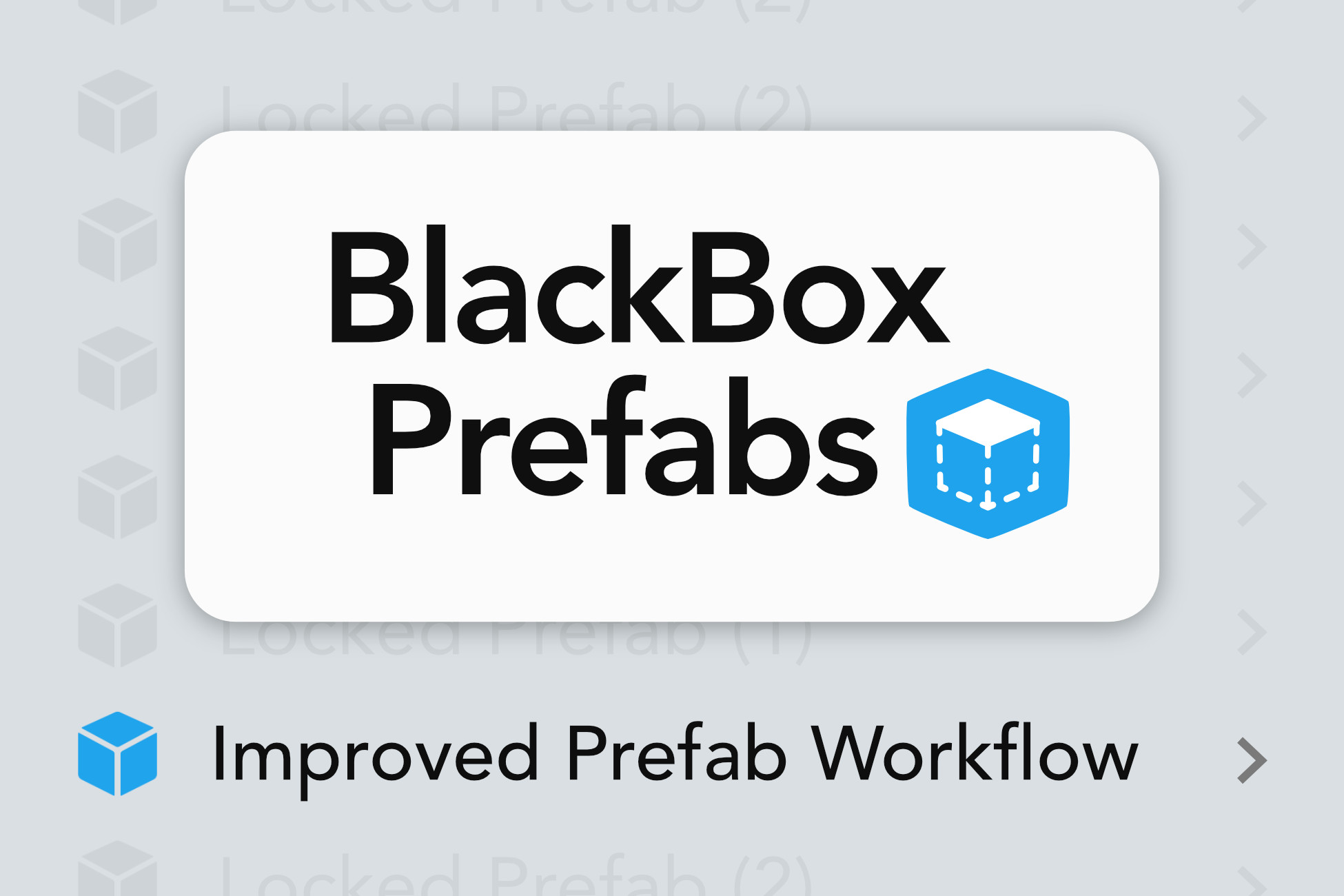 BlackBox - Improved Prefab Workflow | Utilities Tools | Unity Asset Store