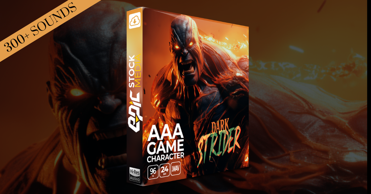 AAA Game Character Dark Strider | Voices Sound FX | Unity Asset Store