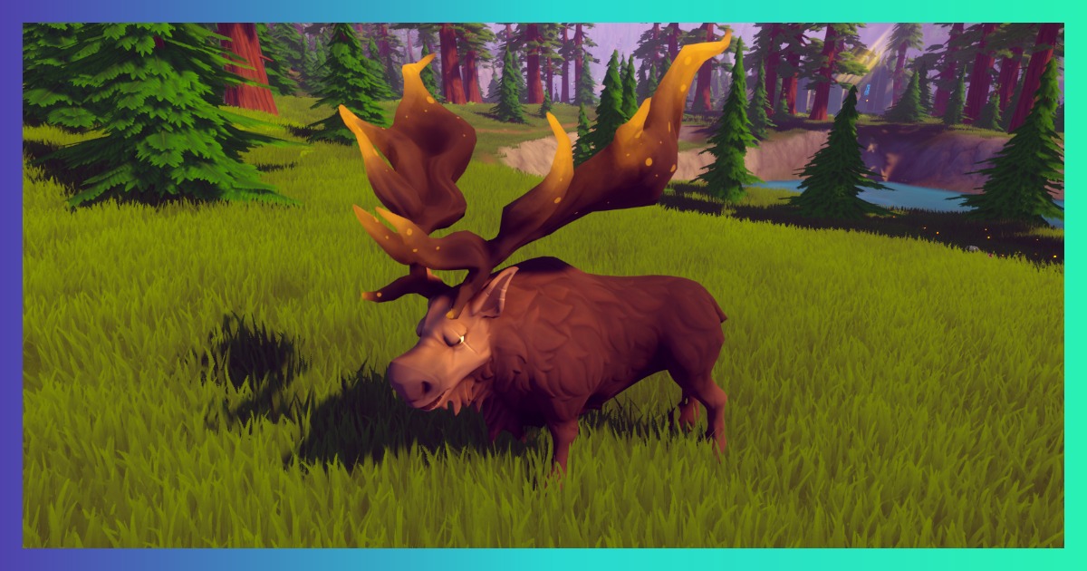 Stylized Moose Boss - RPG Forest Animal | Characters | Unity Asset Store